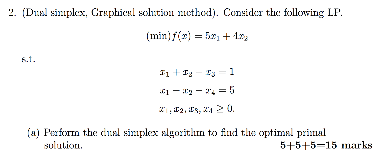 Solved (b) Elliminate surplus variables 23 and 24, to get | Chegg.com