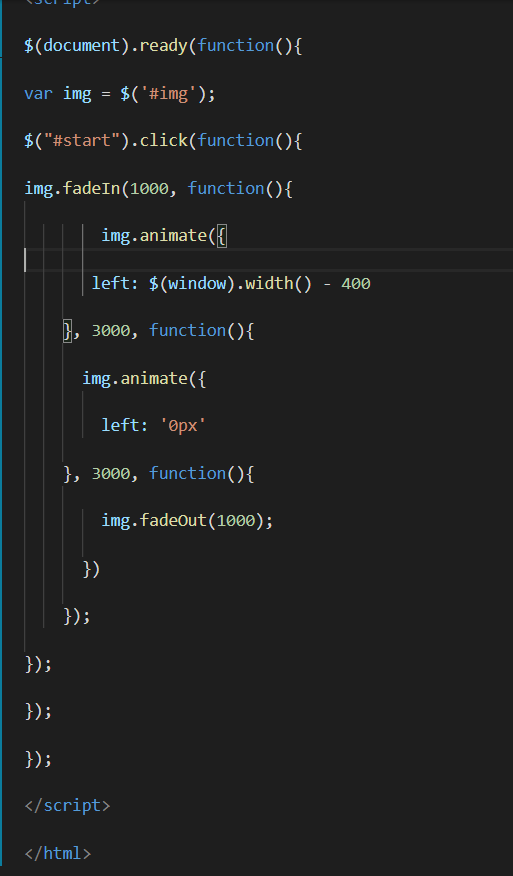 Solved Animate objects using jQuery. How can I used three | Chegg.com