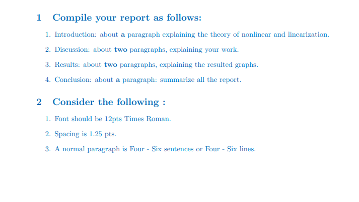 Solved Compile your report as follows: 1. Introduction: | Chegg.com