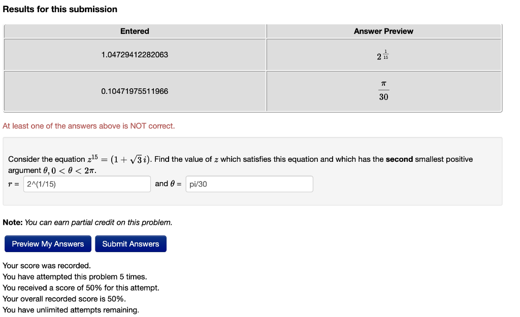 Solved Hello, I have tried with these numbers and it has | Chegg.com