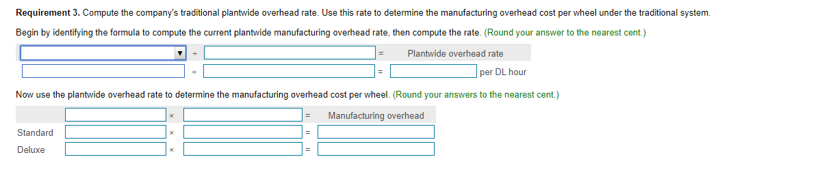 Solved - X Data Table Data Table Activity Cost Allocation | Chegg.com