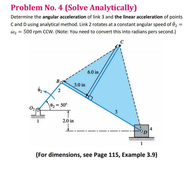 Problem No. 4 (Solve Analytically)Determine the | Chegg.com