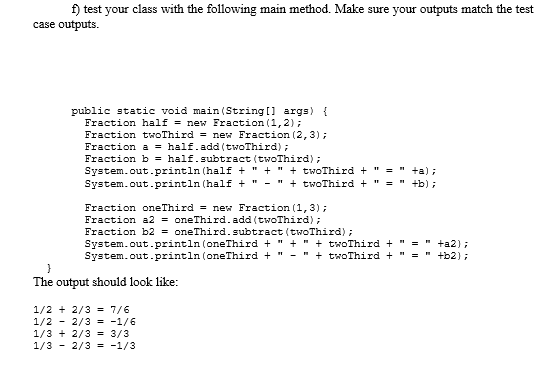 Solved 1. Your task is to model the fraction number with | Chegg.com