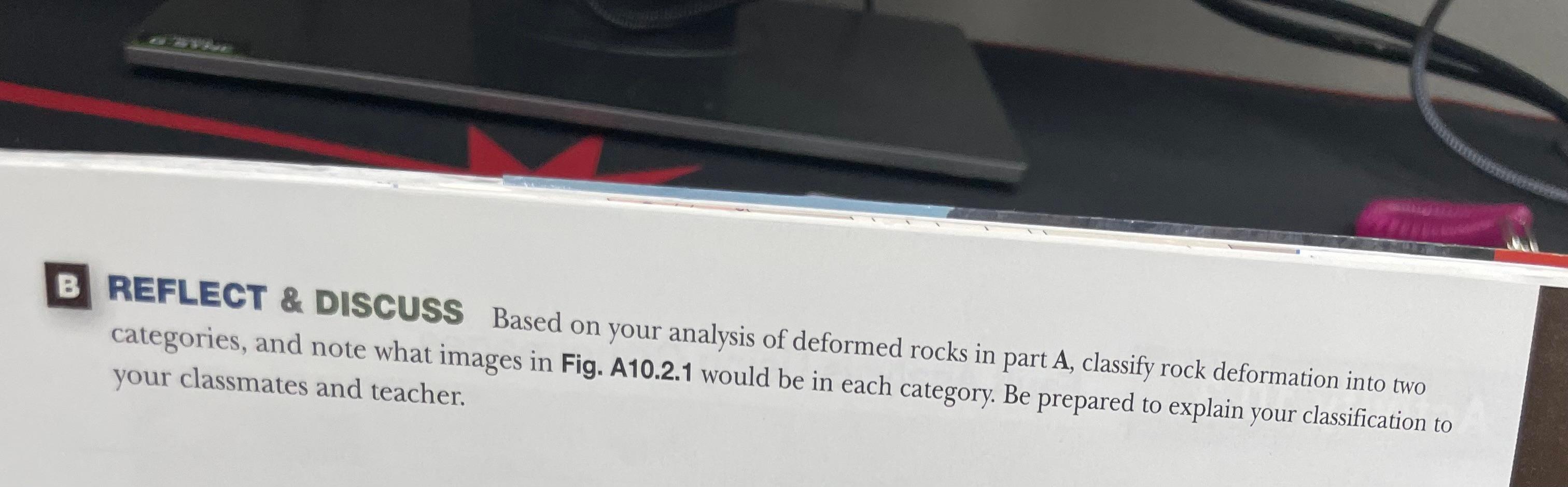Solved Activity 10.2 Geologic Structures Inquiry Name: | Chegg.com