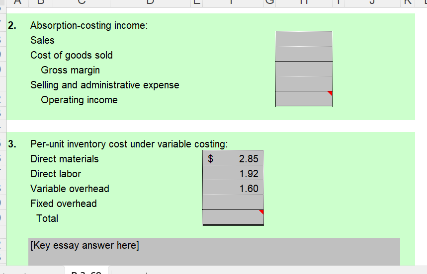 Borques Company produces and sells wooden pallets | Chegg.com