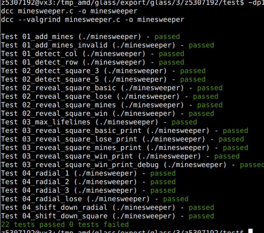 Solved Can anyone teach me how to make a minesweeper | Chegg.com