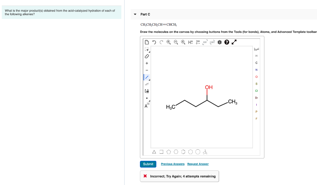 Solved What is the major product(s) obtained from the | Chegg.com