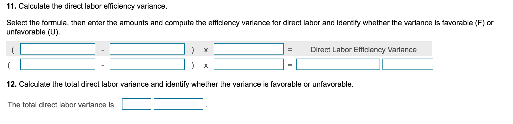 Solved Data Table Direct materials cost standard Direct | Chegg.com