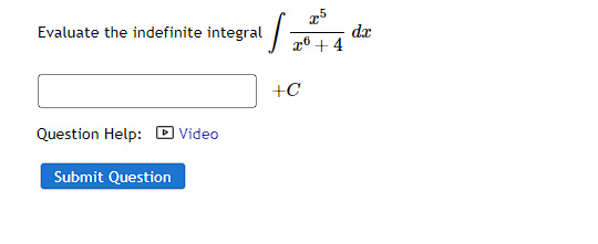 Solved Evaluate the indefinite integral | Chegg.com