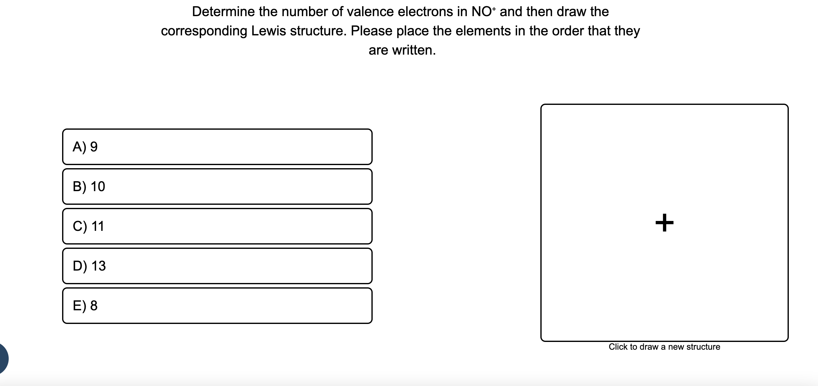 Solved Determine the number of valence electrons in NO⁺ and | Chegg.com