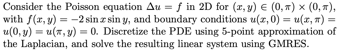 Solved Use Anne Greenbaum's method in section 9.1 from | Chegg.com