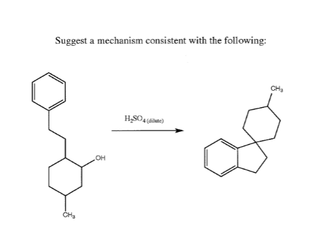 Solved Suggest a mechanism consistent with the following: | Chegg.com