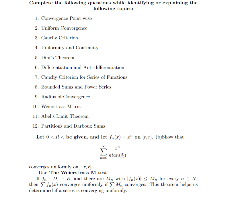 Solved Complete the following questions while identifying or | Chegg.com