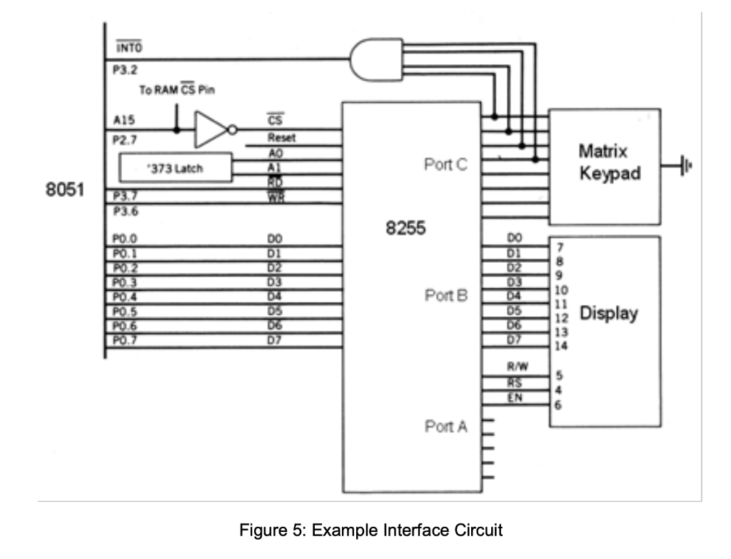 Solved Question 3 a) An example interface circuit is shown | Chegg.com