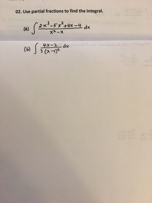 Solved Use partial fractions to find the integral. | Chegg.com