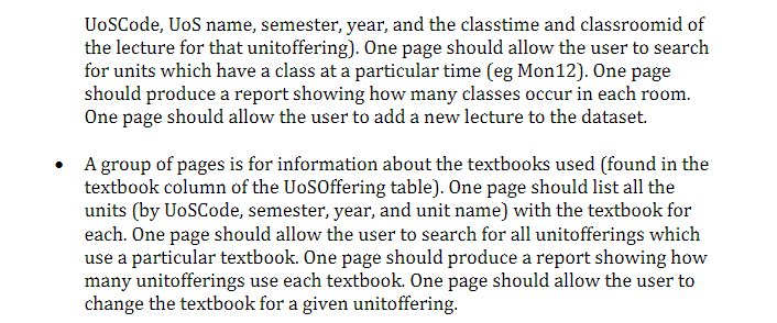 Solved The task: The starting point for this assessment is | Chegg.com