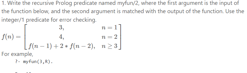 Solved In Prolog********. How would I write this? New to | Chegg.com Solved In Prolog********. How would I write this? New to | Chegg.com