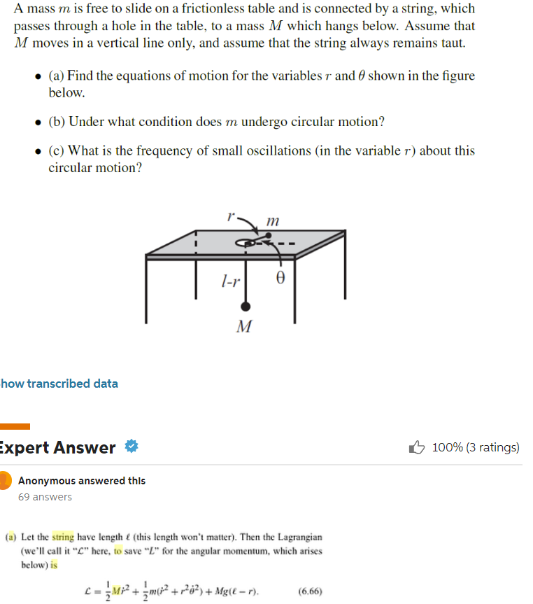 Solved For part a of this answer, explain to me how to get | Chegg.com
