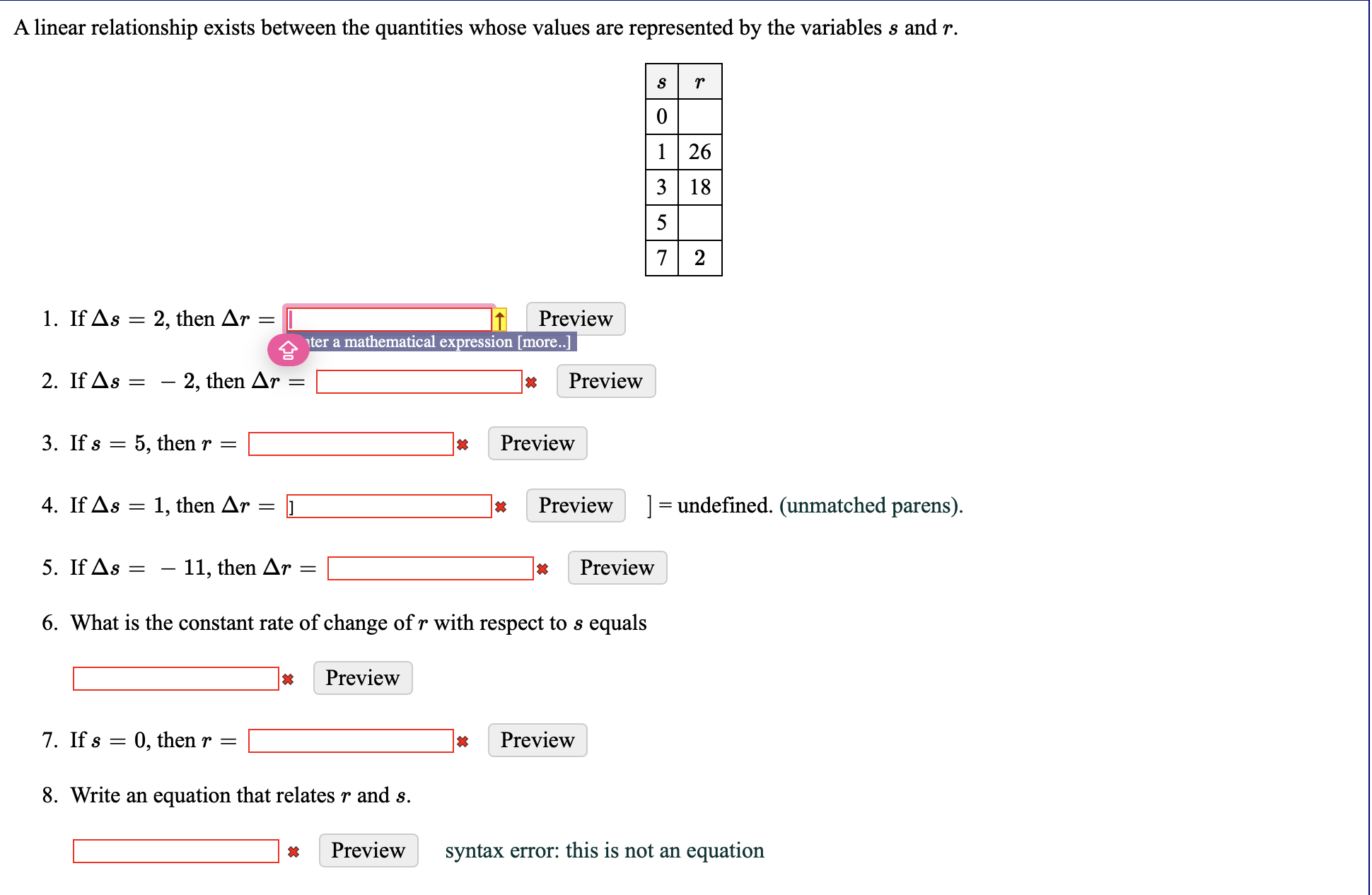 solved-a-linear-relationship-exists-between-the-quantities-chegg