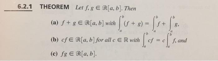 Solved 1. Prove Theorem 6.2.1(b). | Chegg.com