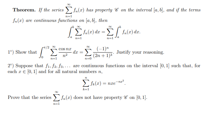 Solved Problem 12. (7 pts each) Definition. Let f1,f2,f3,… | Chegg.com