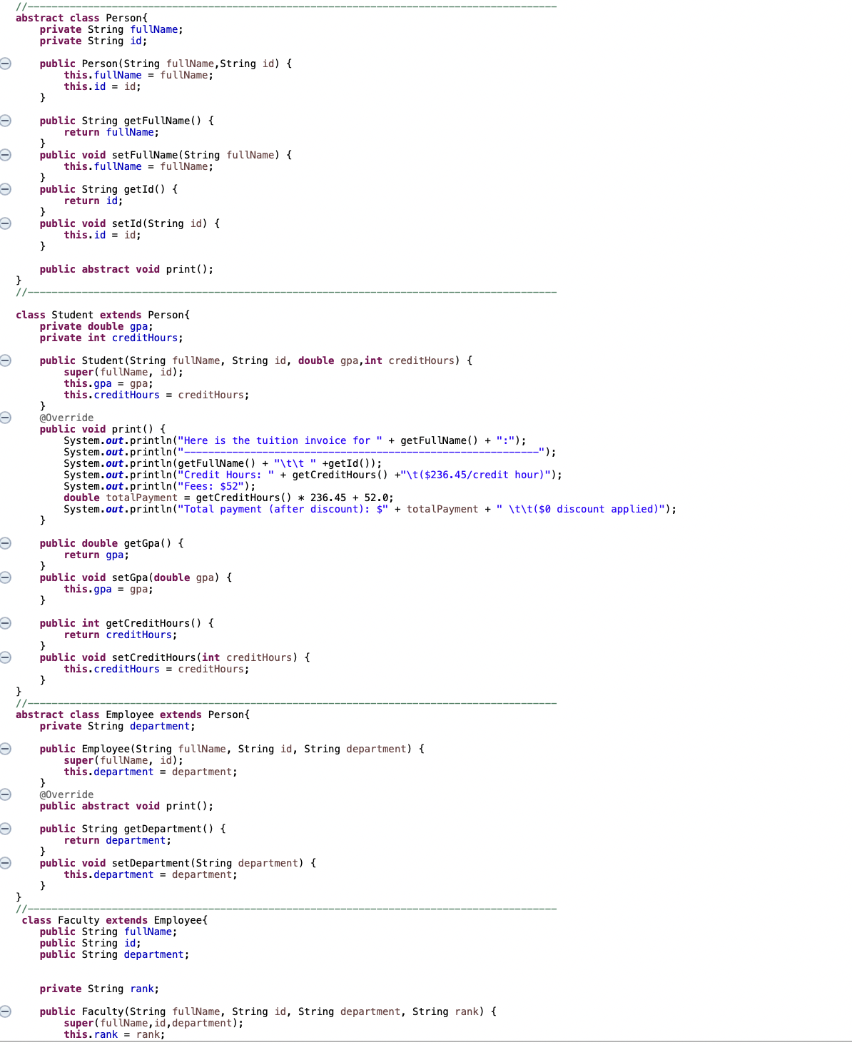 Solved Enter the id of the person to delete: ab1234 (If ID | Chegg.com