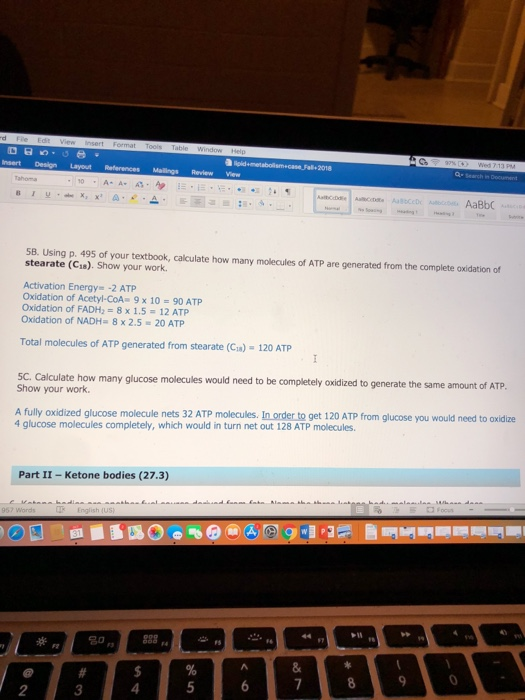 Solved Clarification on if I correctly word 5B and 5C right. | Chegg.com
