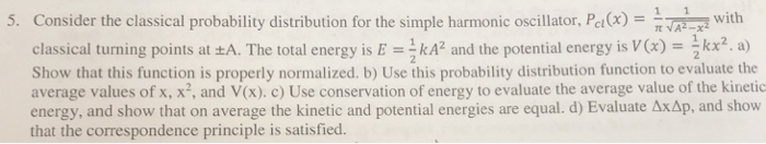 Solved 5. Consider the classical probability distribution | Chegg.com