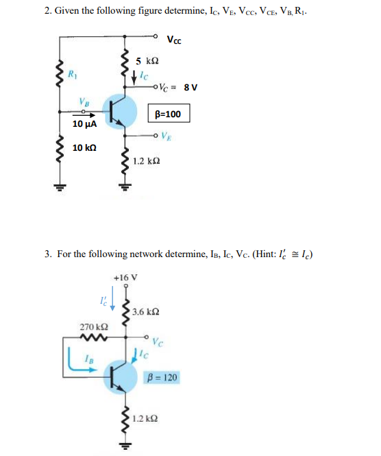 Solved 2 Given The Following Figure Determine 