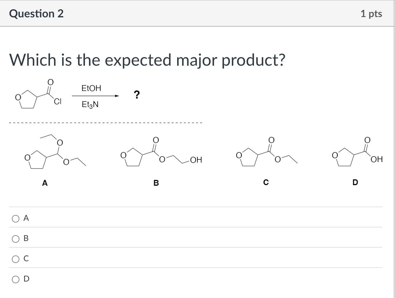 Solved Question 2 ﻿Question 3Which is the expected major | Chegg.com