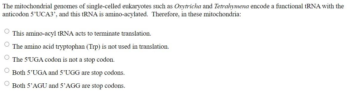 A mutation in a bacterial protein-coding gene with a | Chegg.com