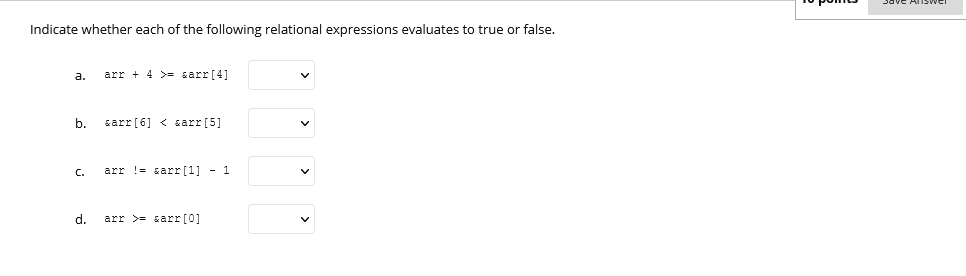 Solved Indicate whether each of the following relational | Chegg.com