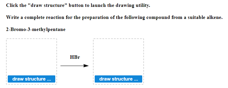 Solved Click the "draw structure" button to launch the | Chegg.com