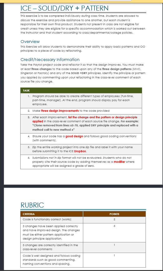 Solved Here is the basiv code: /** * */ package | Chegg.com