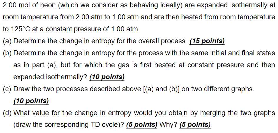 Solved I just need an help for part (d). | Chegg.com