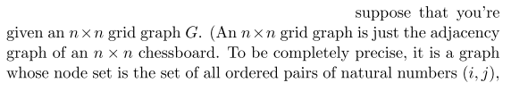 suppose that you're given an nxn grid graph G. (Annxn | Chegg.com