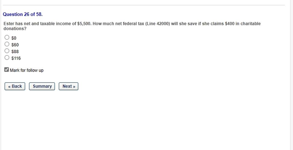 Solved Cesar has net and taxable income of $65,000. How much | Chegg.com