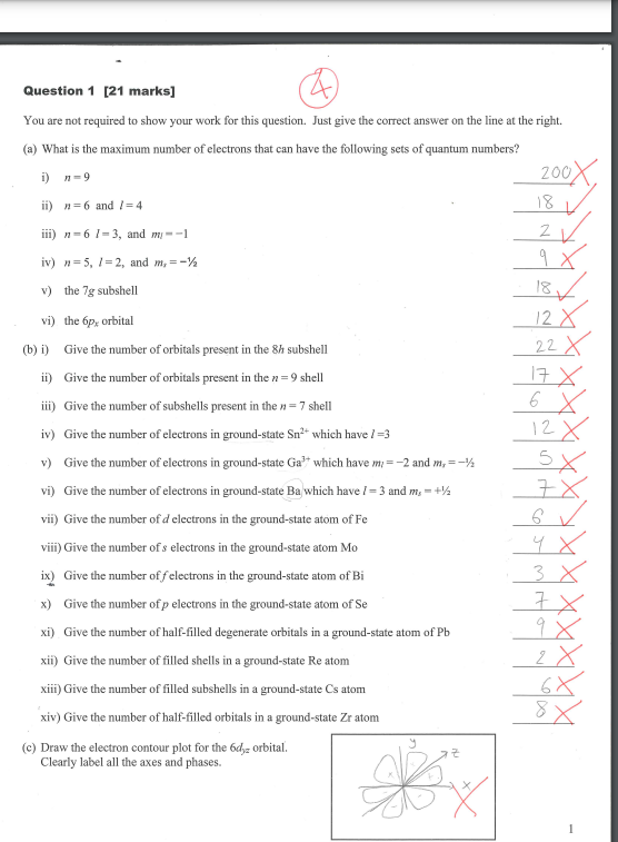 Solved Question 1 [21 ﻿marks]You are not required to ﻿show | Chegg.com