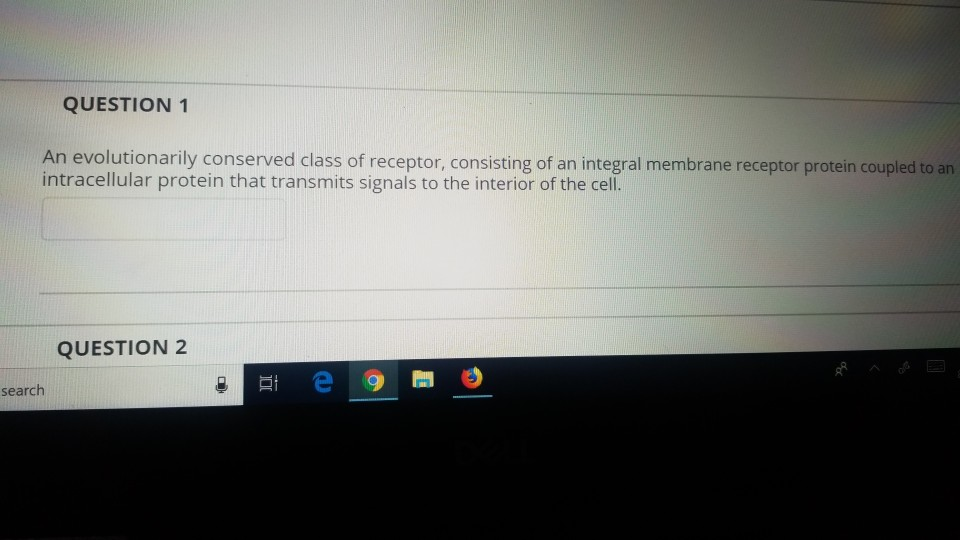 Solved QUESTION 1 An evolutionarily conserved class of | Chegg.com