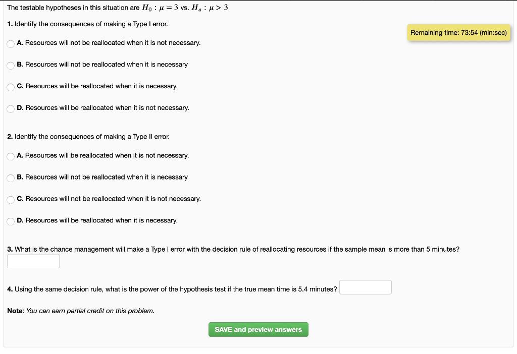 Solved Problem 1. Remaining time: 74:03 (min:sec) (4 points) | Chegg.com