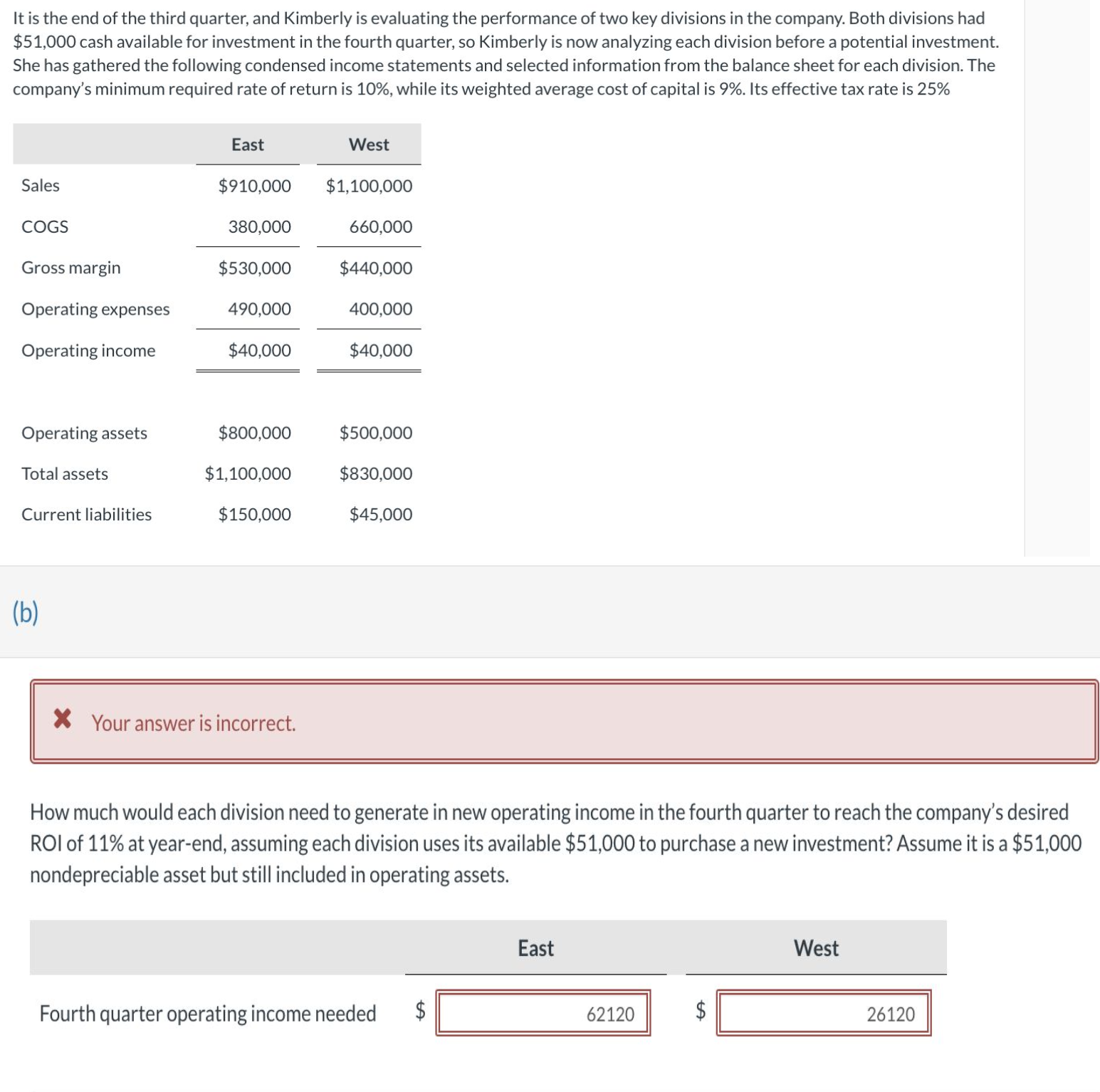 Solved It is the end of the third quarter, and Kimberly is | Chegg.com