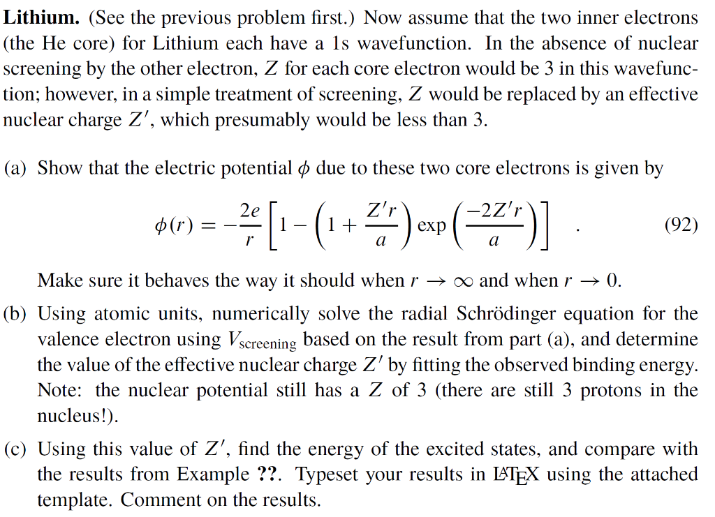 Solved dont copy previous answer please. show all work for | Chegg.com