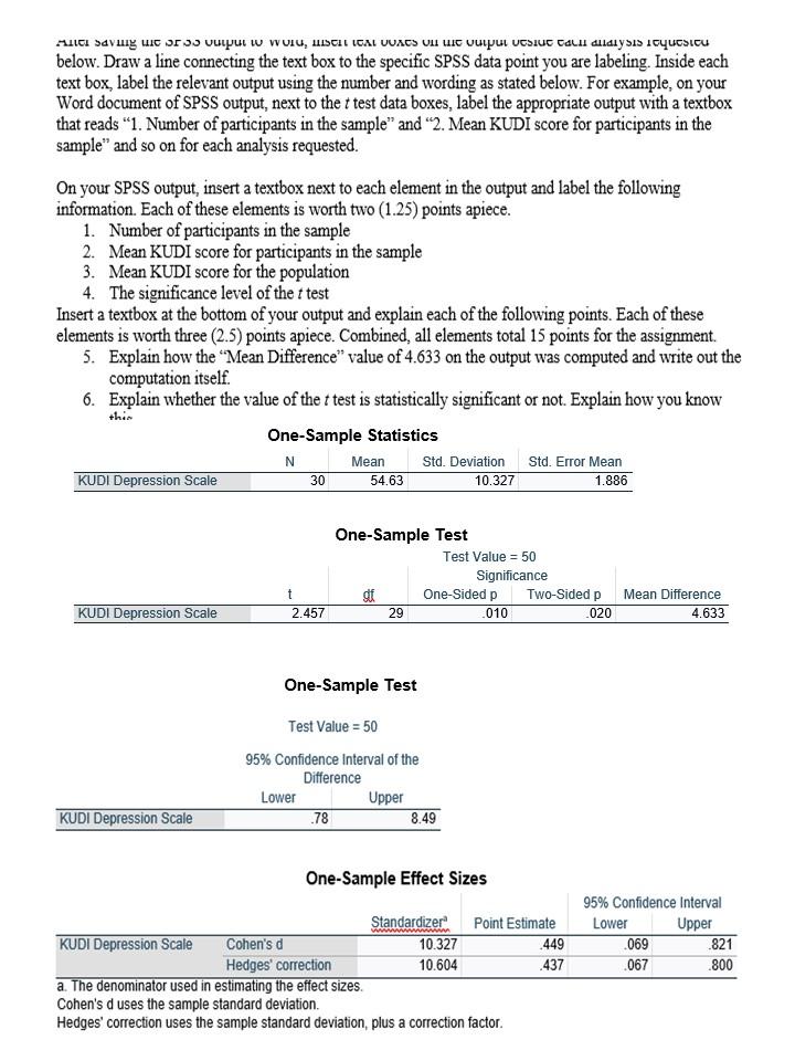 Solved below. Draw a line connecting the text box to the | Chegg.com
