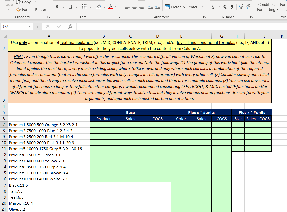 La Copy Paste BIU - Prav Ar Merge & Center - $ - % 9 | Chegg.com