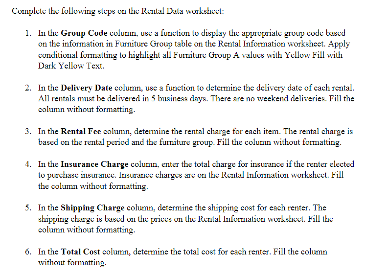 1. In the Group Code column, use a function to | Chegg.com
