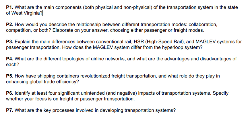 Solved P1. ﻿What are the main components (both physical and | Chegg.com