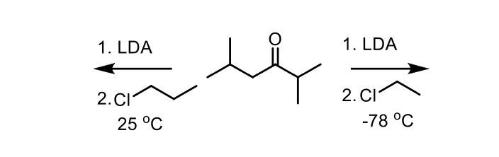 Solved 1. LDA 1. LDA 2.C| 25 °C 2. CI -78 °C | Chegg.com