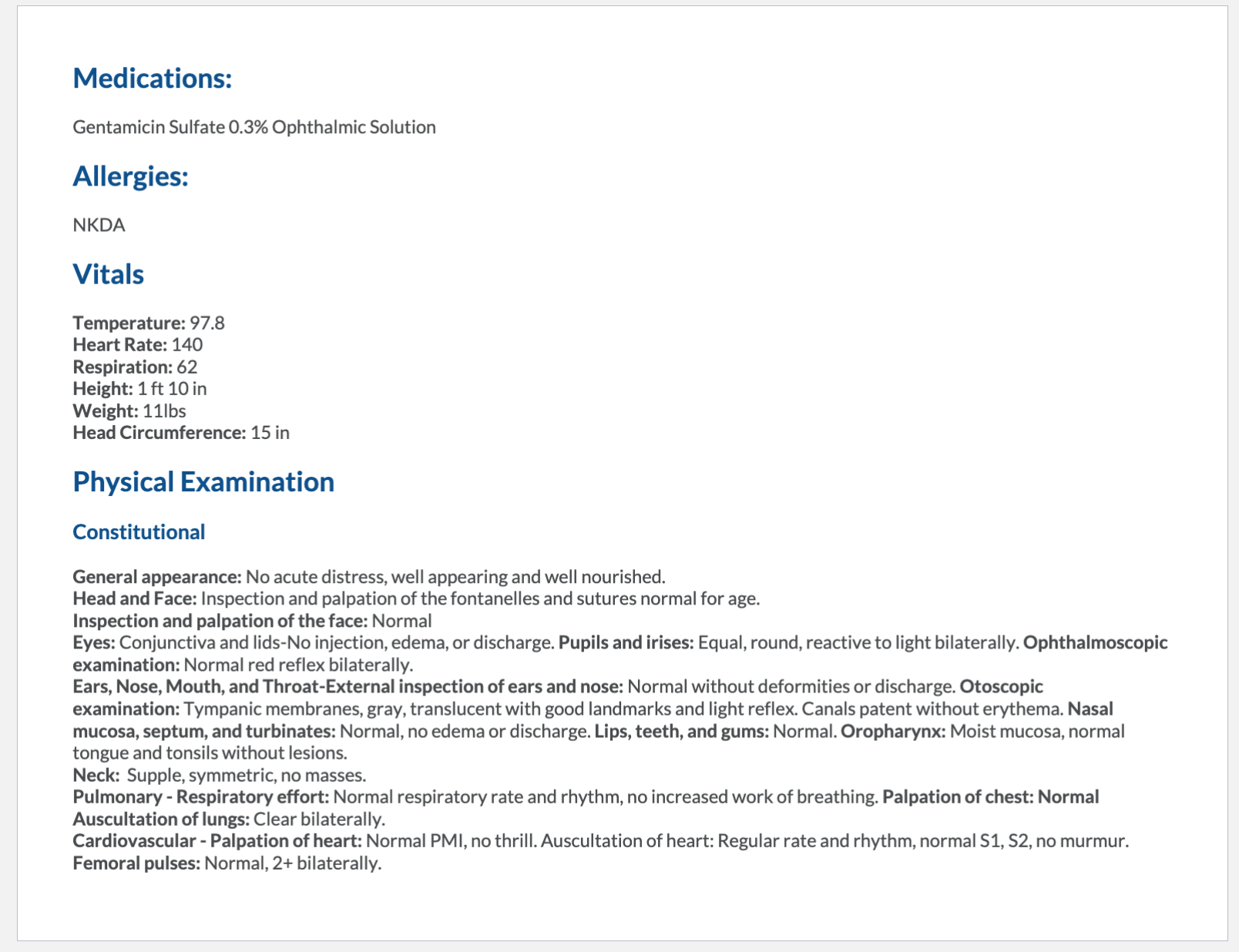 Solved Read through the following office visit note and | Chegg.com