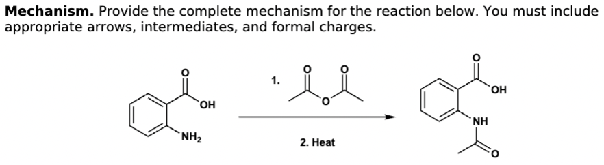 Solved Mechanism. Provide the complete mechanism for the | Chegg.com