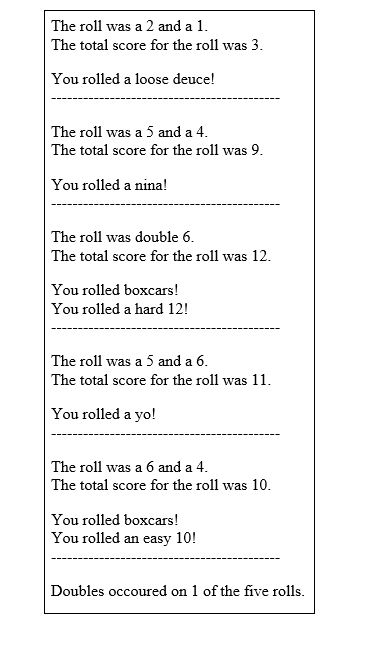 Solved 1 Create A Php Document And Save It As Dice 6879